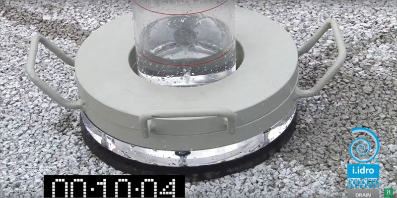 Test i.idro Drain, pavimento de hormigón drenante • CONSTRUIBLE