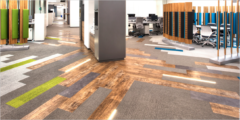 Colección LVT de Interface • CONSTRUIBLE