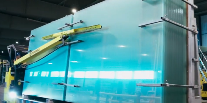 Vidrio float de AGC con una huella de carbono reducida • CONSTRUIBLE