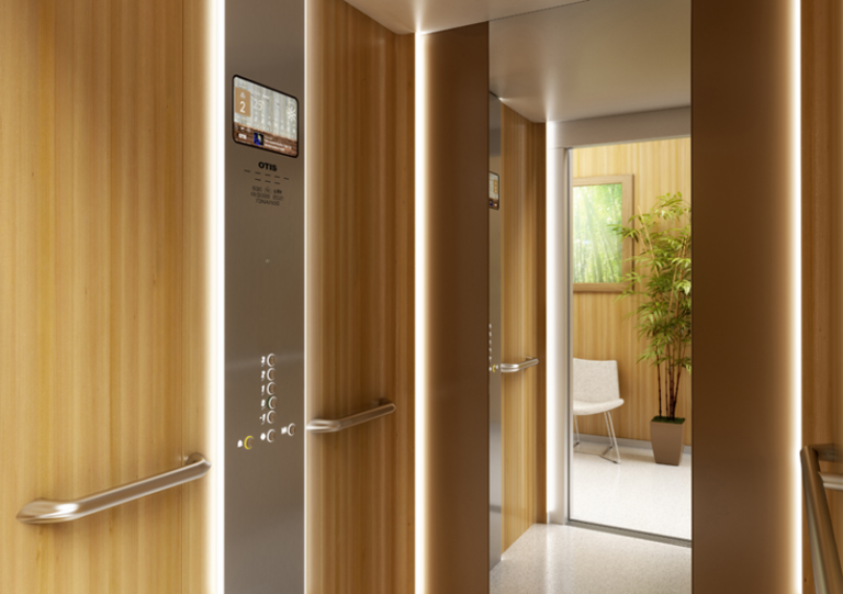 El ascensor sostenible y eficiente Gen2 Switch Solar de Otis minimiza ...