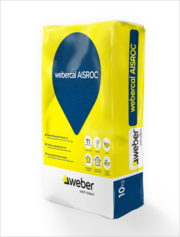 Webercal Aisroc, la solución ligera para enfoscados que apuesta por la eficiencia energética y ...