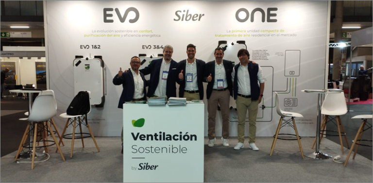 La unidad de tratamiento de aire residencial compacta ONE de Siber se mostró en Construmat 2024 ...