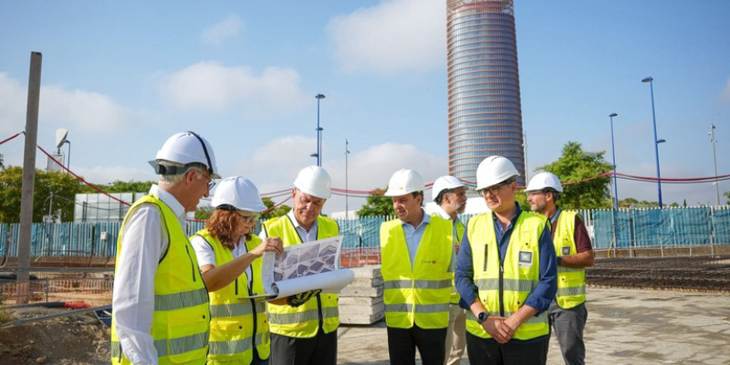 Avanzan las obras del JRC en Sevilla, edificio de energía neta positiva ...